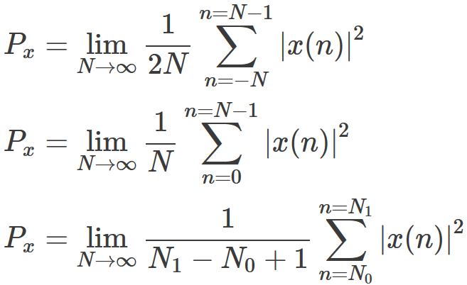 Power and Energy of a Signal : Demystified - GaussianWaves