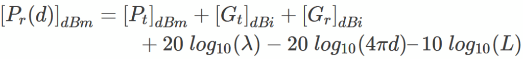 Friis Free Space Propagation Model – GaussianWaves