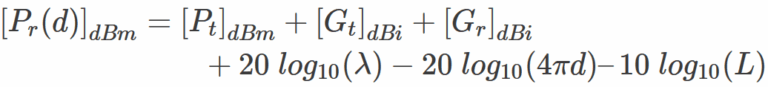 Friis Free Space Propagation Model – GaussianWaves